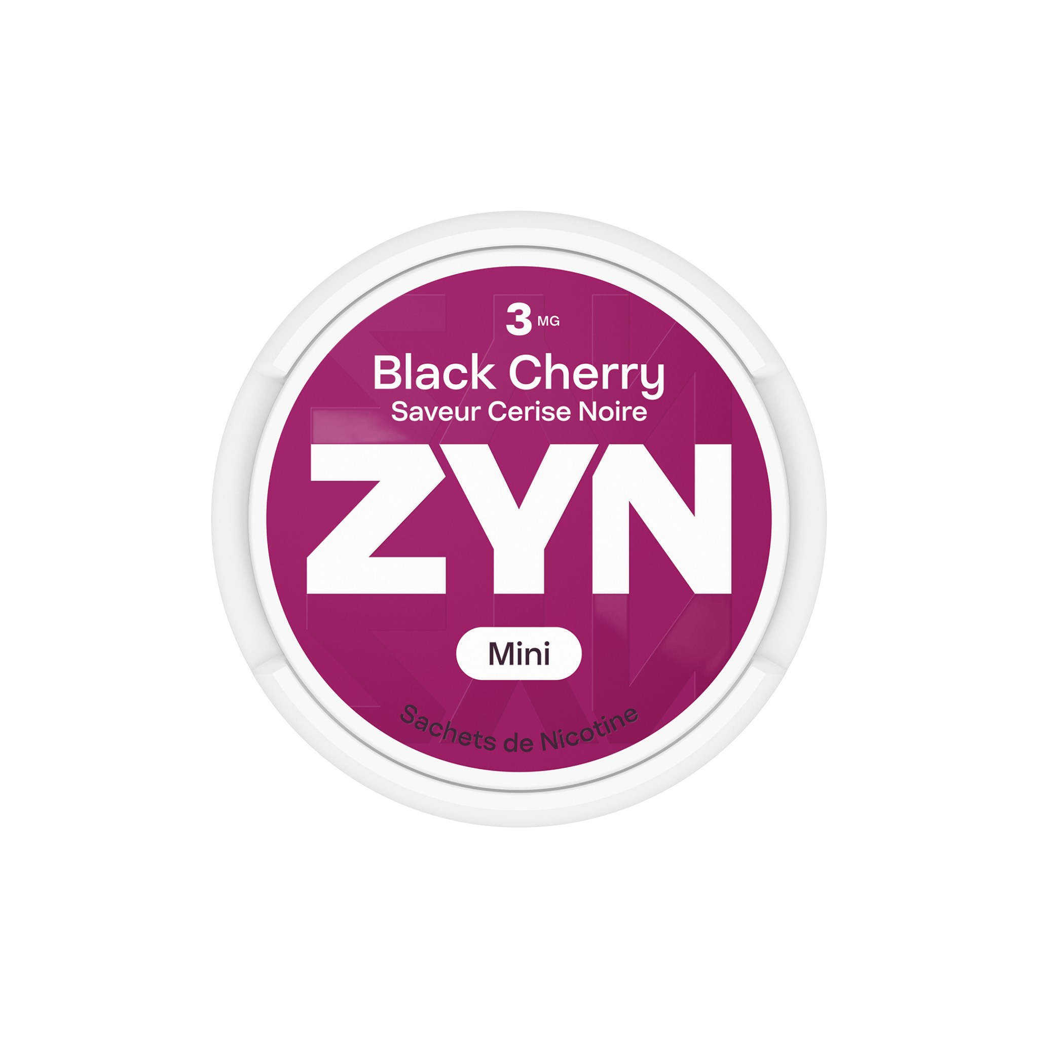 Acheter ZYN Black Cherry Mini 3MG - Nicotine pouches | ZYN FR
