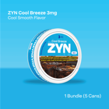 Buy ZYN COOL BREEZE 3mg - Tobacco-free Nicotine Pouchestle | ZYN ...