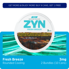 ZYN Bundle Offer: Fresh Breeze 3mg | ZYN Philippines